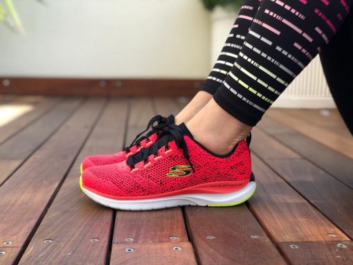 Skechers Color Corallo con Soletta Interna Memory Foam - Lillylab ...