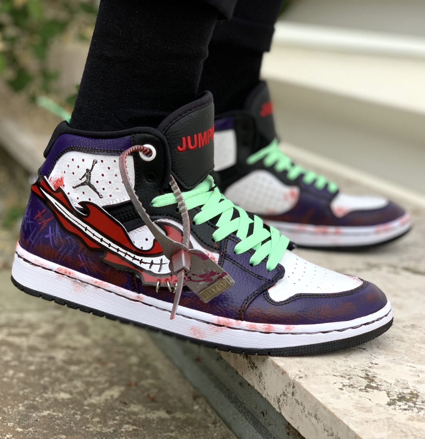 Nike Jordan Custom Gotham City | LLab Scarpe Personalizzate