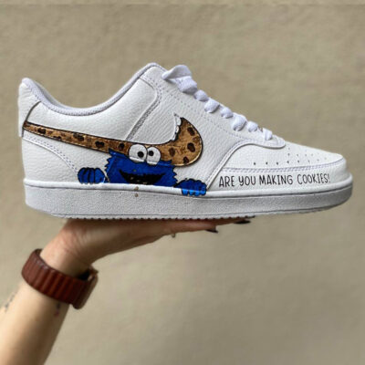 Nike Court Vision Low Custom Cookies | LLab Scarpe Custom