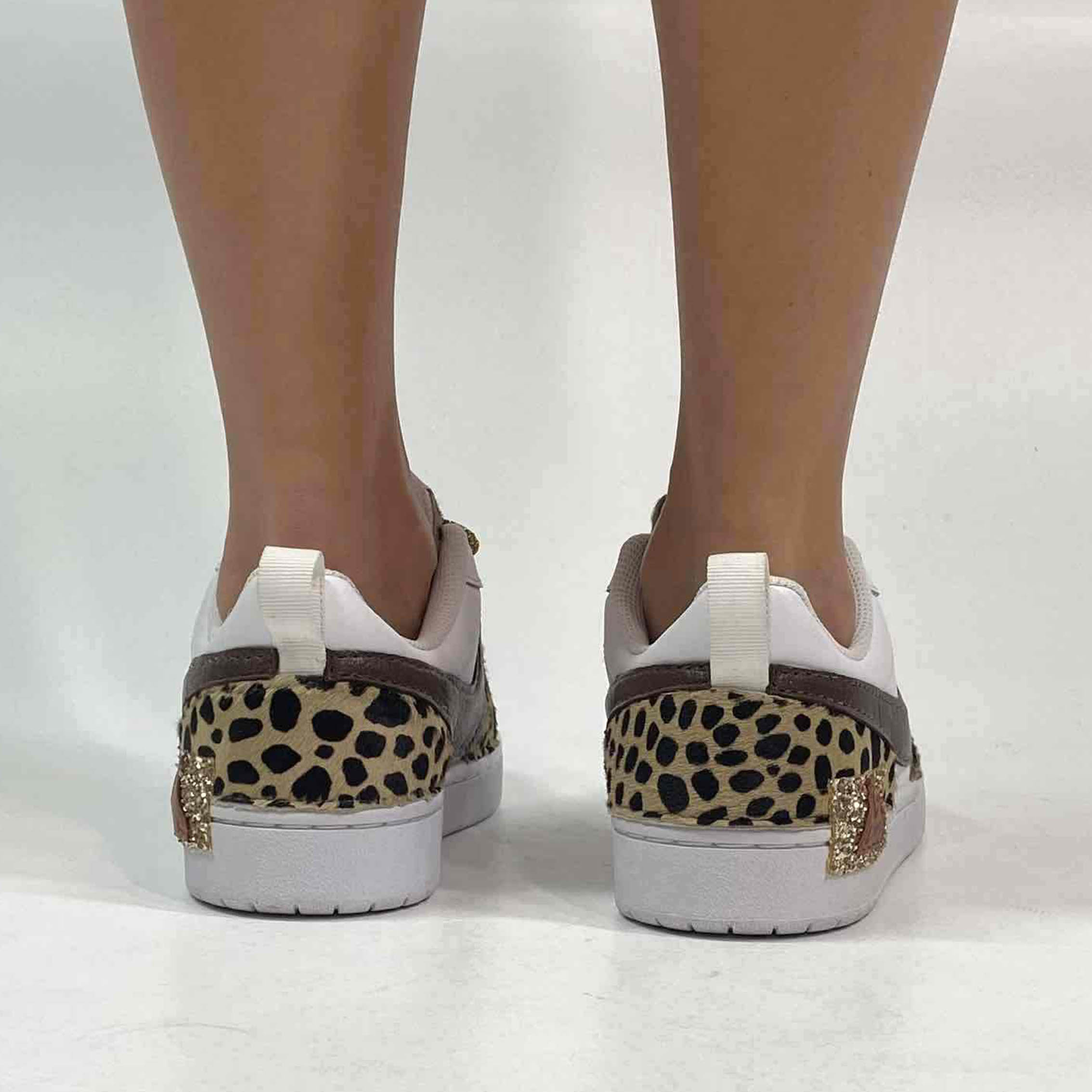 Nike Court Vision Low Custom Leo e Ciocco | LLab Scarpe Custom